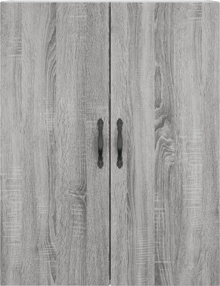 Skříň highboard šedá sonoma 69,5 x 34 x 180 cm kompozitní dřevo 3198183