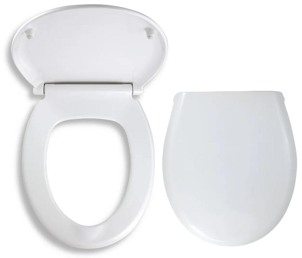Novaservis WC sedátko, duroplast bílá, panty tvrzený plast - WC/SOFTNEW
