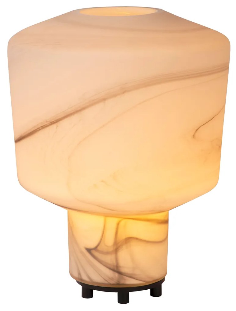 Lucide 20518/01/31 stolní lampa Alistair bílá, E27, ø30cm