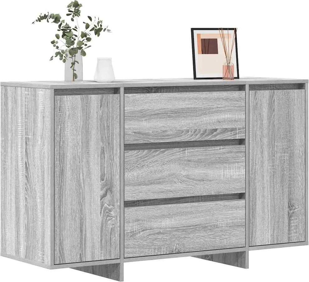 Servírovací skříň Šedá Sonoma 120 x 41 x 75 cm Kompozitní dřevo 3333911