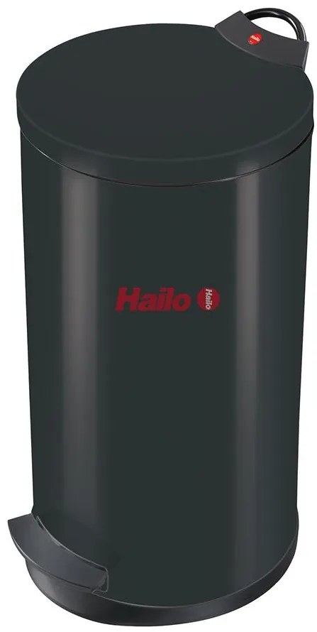 Hailo T2.20 černý - nášlapný odpadkový koš