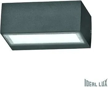 ILUX 115368 Venkovní nástěnné svítidlo Ideal Lux Twin AP1 antracite 115368 antracitové IP44 - IDEALLUX