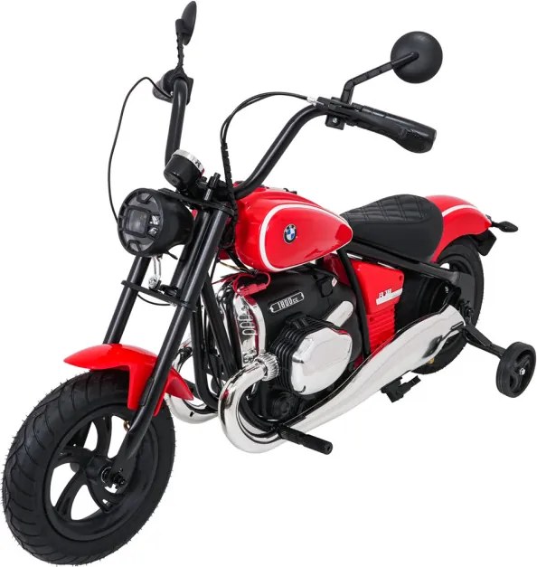 Elektrická motorka BMW R18 červená