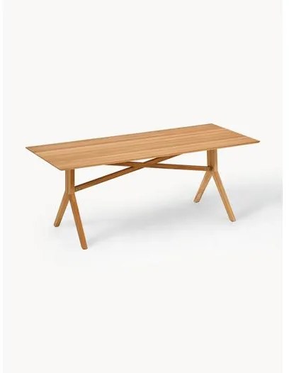 Ručně vyrobený zahradní stůl z teakového dřeva Loft, různé velikosti