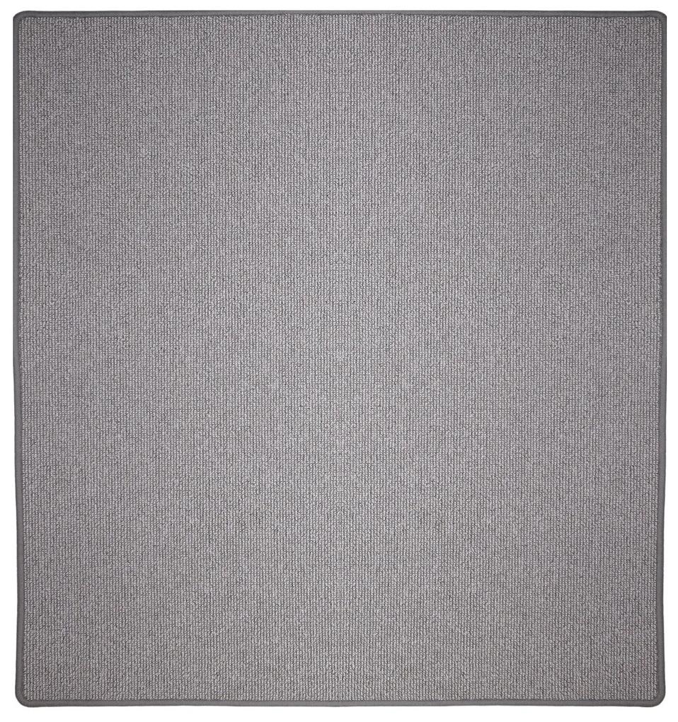 Kusový koberec Porto šedý čtverec - 400x400 cm
