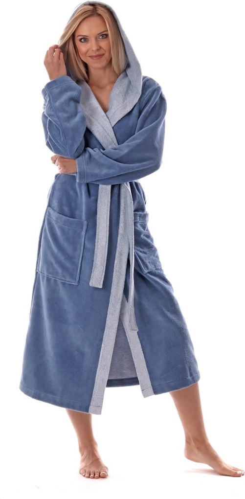 Župan s Kapucí Tampa Duo denim 39 59 5456 - XL