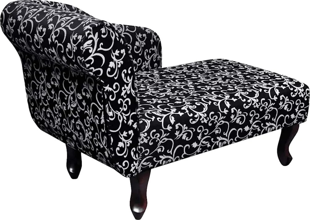 Lenoška černobílá textil 242403