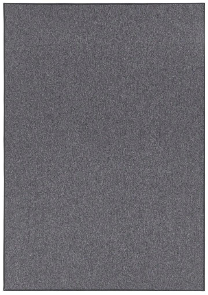 BT Carpet - Hanse Home koberce Ložnicová sada BT Carpet 103409 Casual dark grey Velikost: 2 kusy: 67x140 + 1 kus: 67x250