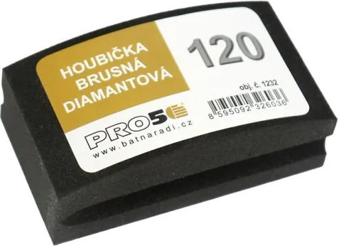 PRO5 | Diamantová brusná houbička 100 × 55 mm P120 – jemné broušení