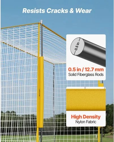 Přenosná fotbalová branka 3,66 × 1,83 m Dětská fotbalová síť Taška na trénink