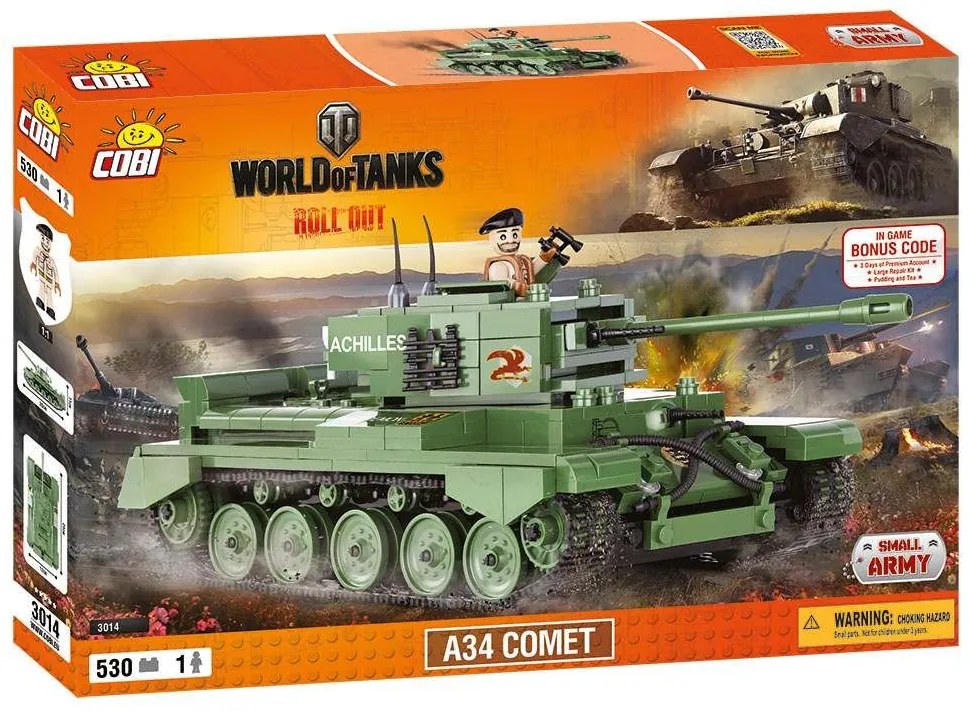 Cobi 3014 World of Tanks, Tank A34 Comet