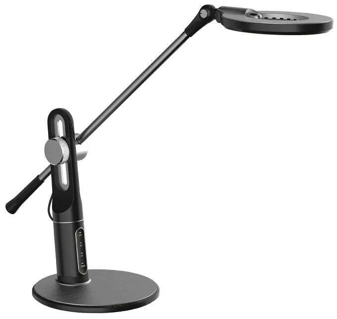 ECOLITE Moderní stolní stmívatelná lampa ALEX, černá LBL1225-CR