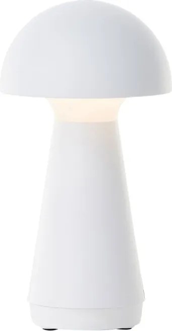 Brilliant G40896/05 AKU stolní lampa NAVABI bílá USB-C, IP44