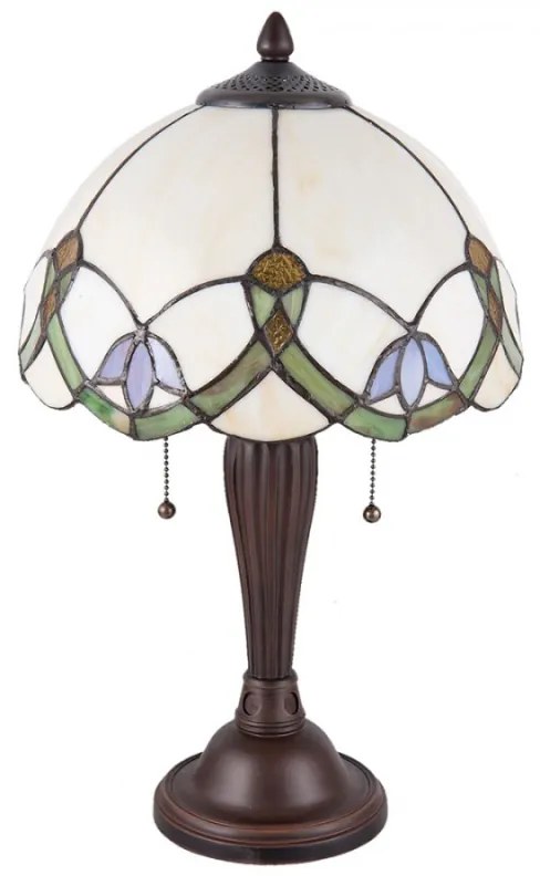 Stolní lampa Tiffany Laurie – 30x50 cm