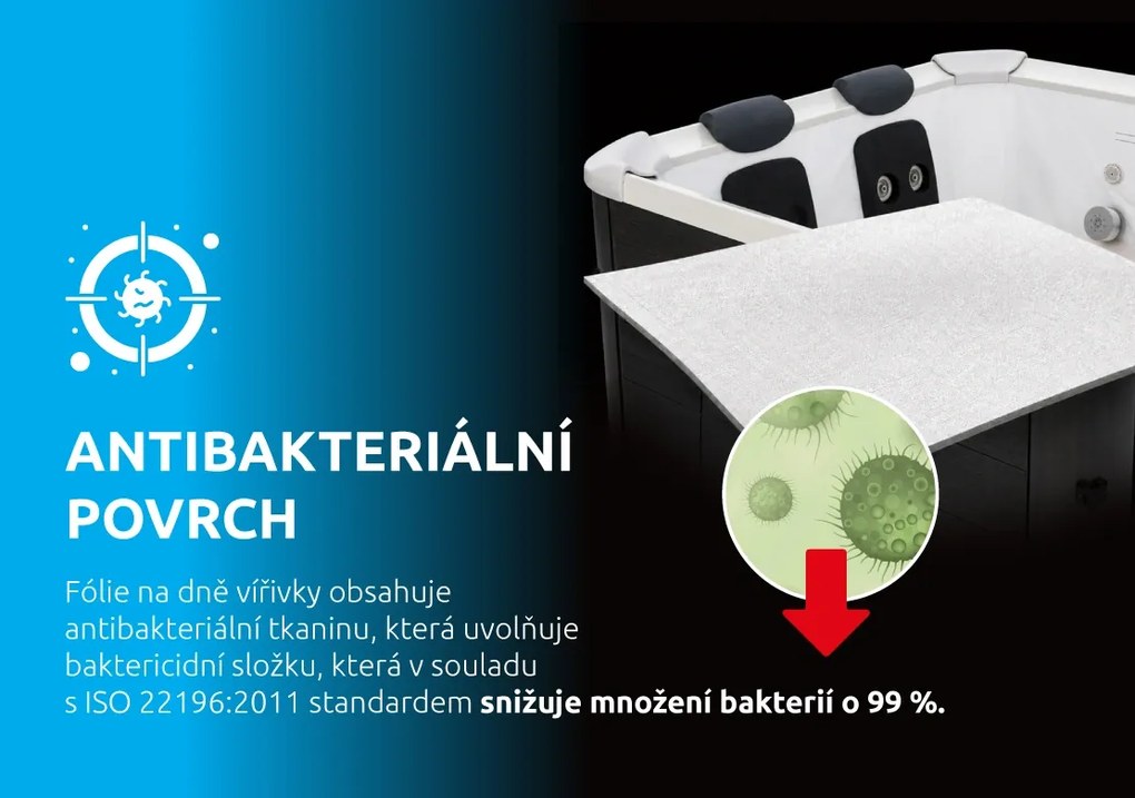 Mspa | Vířivý bazén MSPA Oslo F-OS063W | 11400302