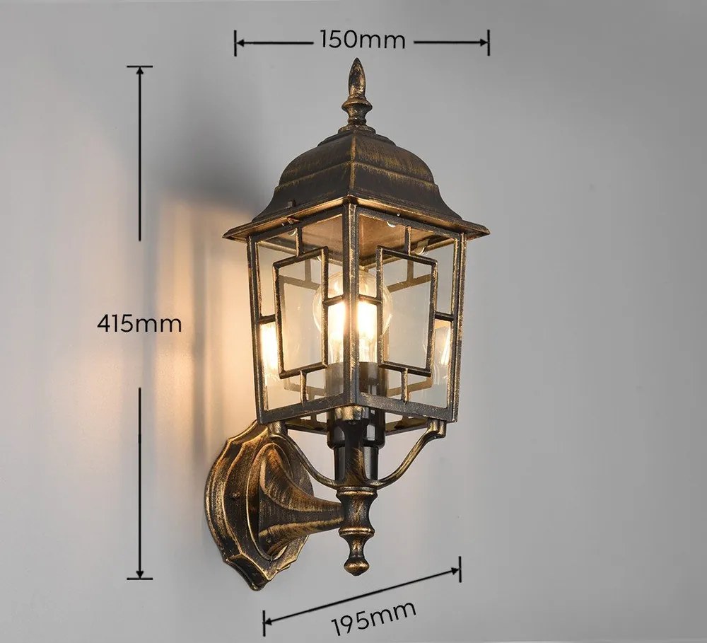 Venkovní svítidlo (výška 42 cm) Volturno – Trio