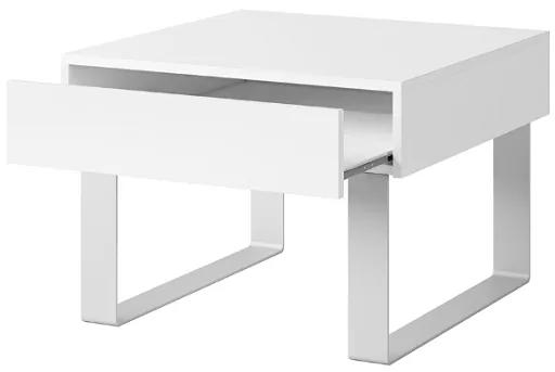 Malý konferenční stolek s úložným prostorem Calabrini Zvolte barevné provedení: Černý lesk