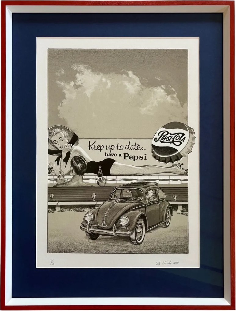 Ptáček Petr - Pepsi 1950 VW Beetle | 43.2x56.7