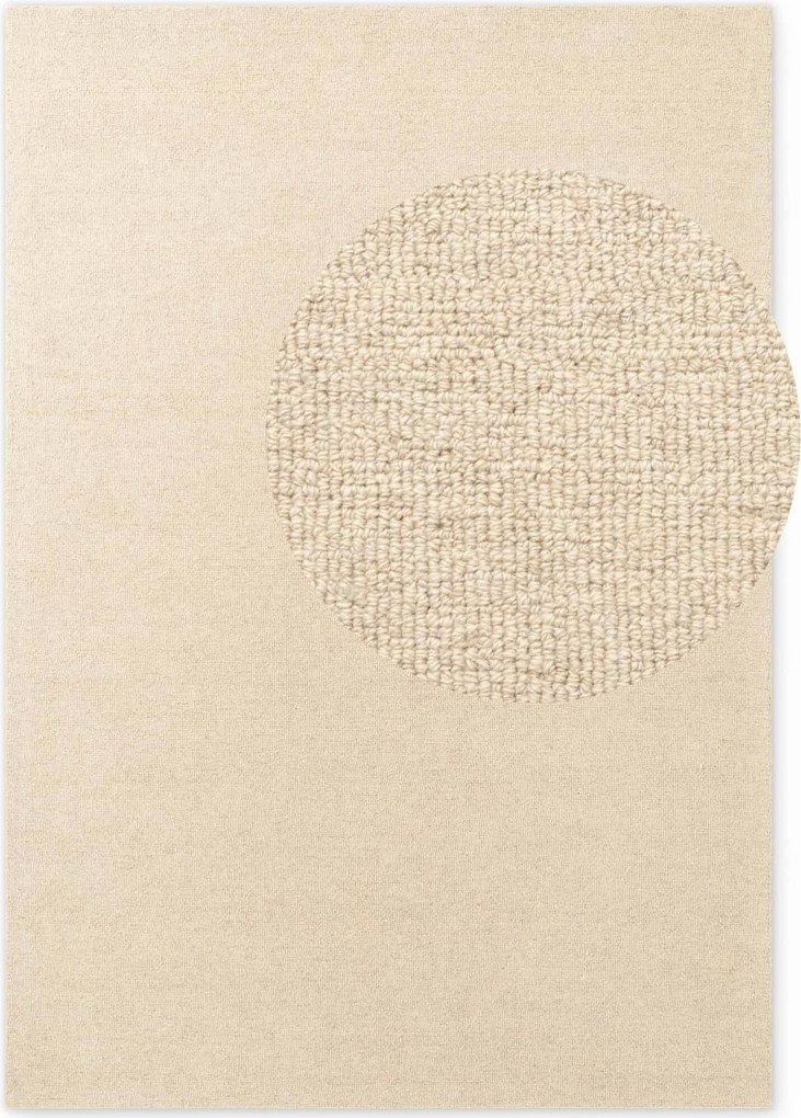 ELLE Decoration, Kusový koberec Puristic Knots 106319 Light Beige z kolekce Elle, 160x230, béžová, ložnice