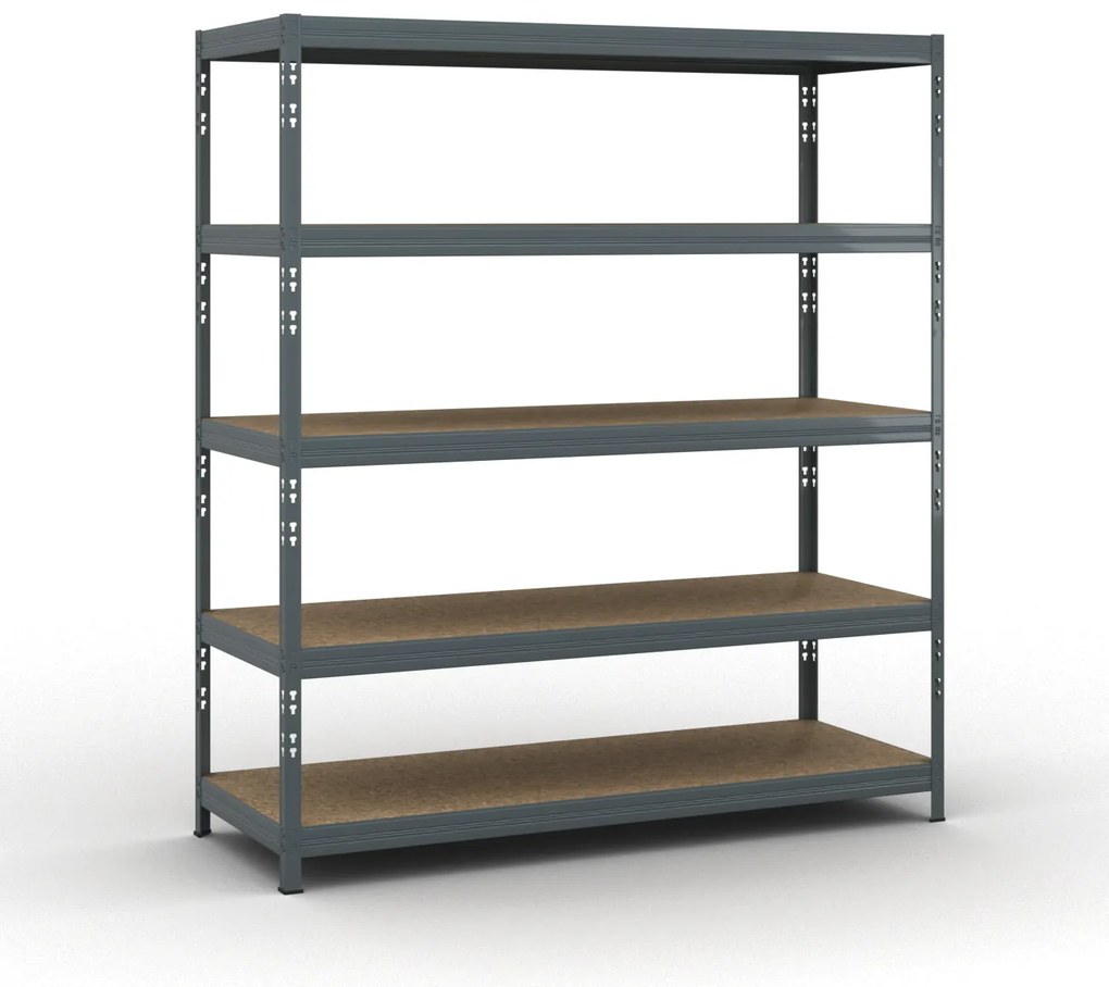Policový regál 1786x1600x600 mm, nosnost 350kg