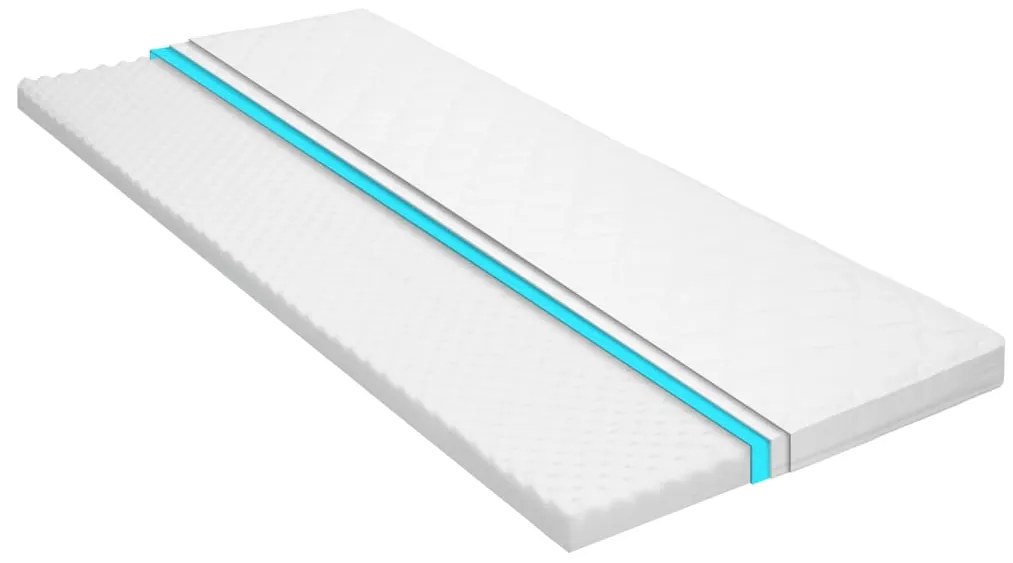 Vrchní matrace 100 x 200 cm studená pěna nopky 6 cm 282770