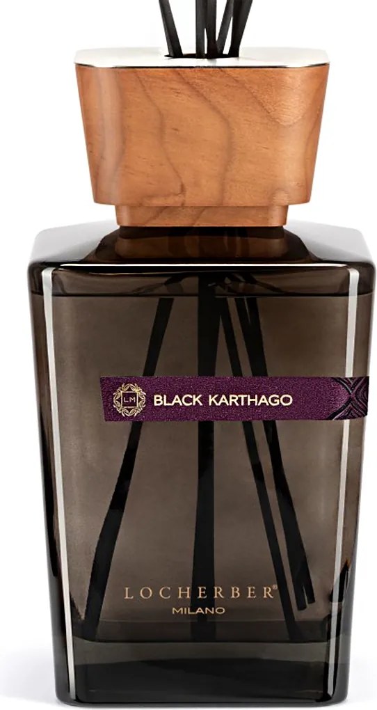Locherber Milano difuzér Black Karthago Objem: 1 l