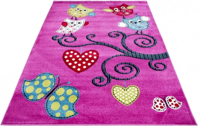 Vopi | Dětský koberec Kids Lila 420 120x170 cm