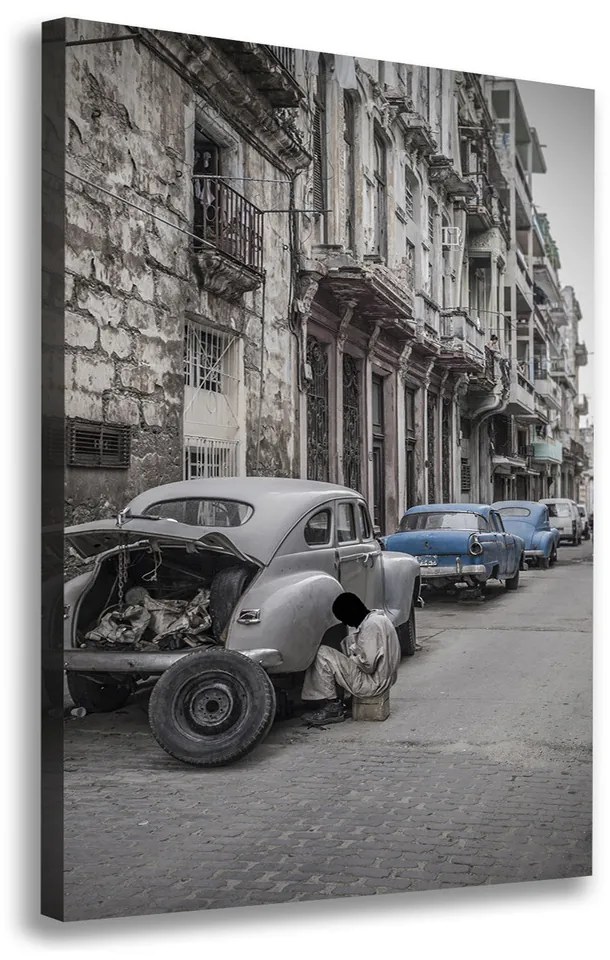 Wallmuralia Moderní fotoobraz canvas na rámu Havana 70x100 cm