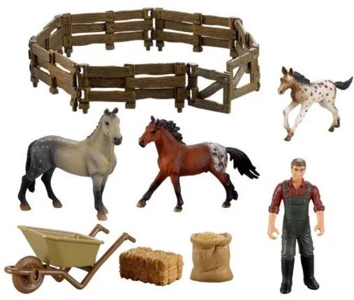 Buddy Toys Farma, koně a ohrada