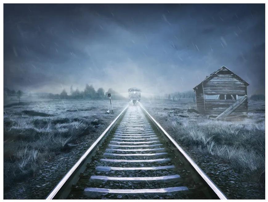 Fototapeta - The ghost train