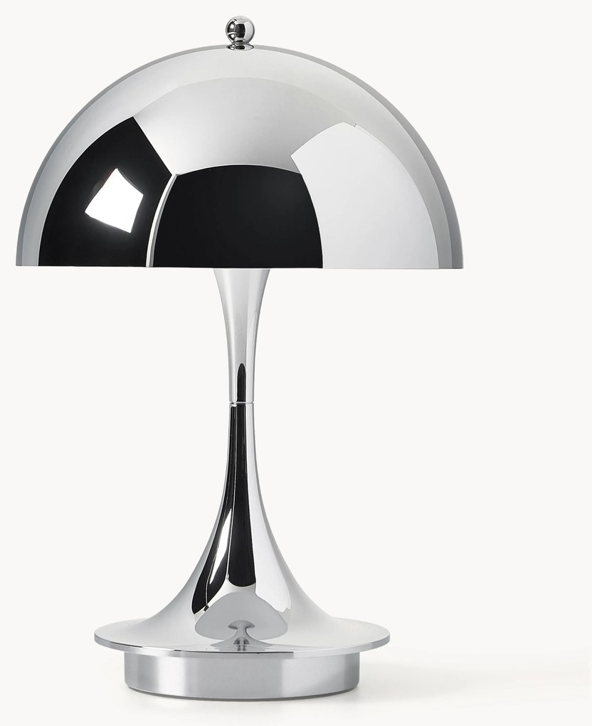Malá přenosná stolní LED lampa Panthella 160, design Verner Panton