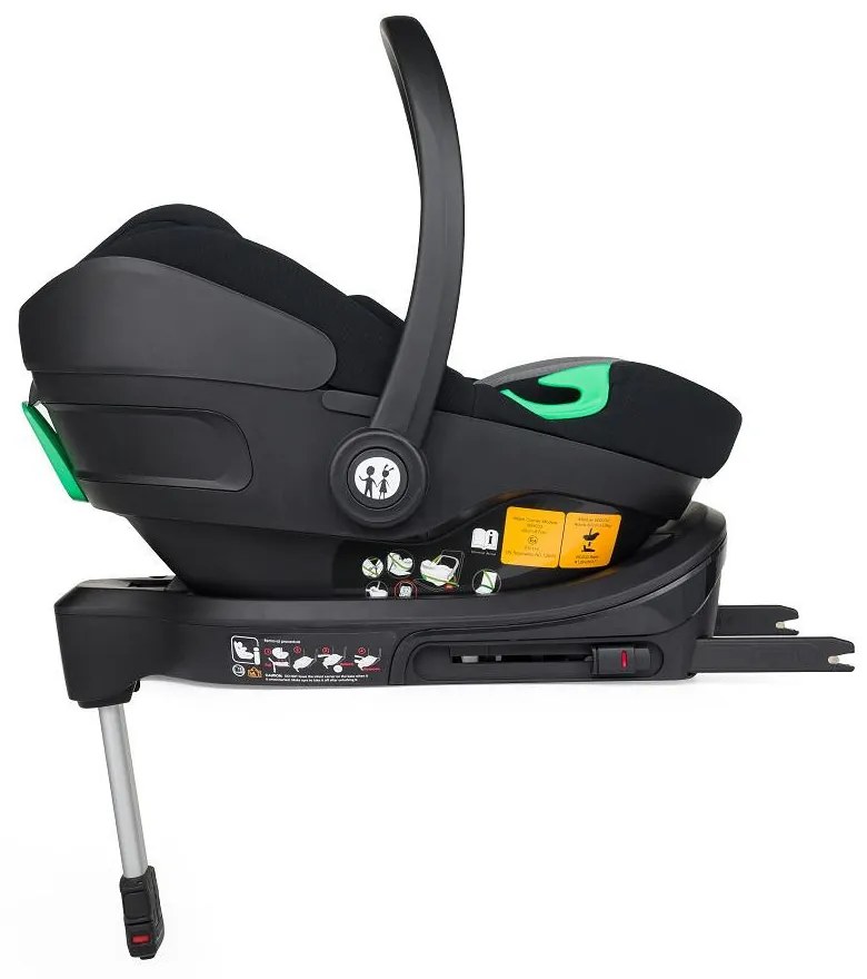 Petite & Mars Autosedačka Core Pro i-Size Black Grey 40-87 cm (0-13 kg)
