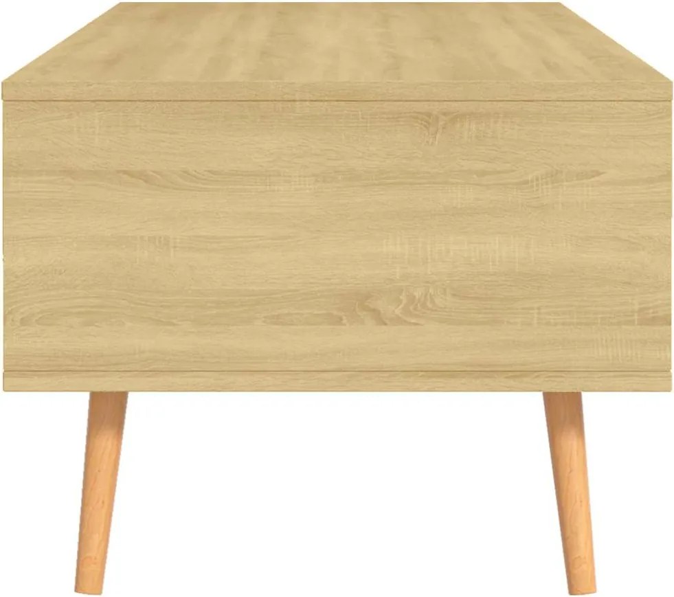 Konferenční stolek dub sonoma 100x49,5x43 cm kompozitní dřevo 326789