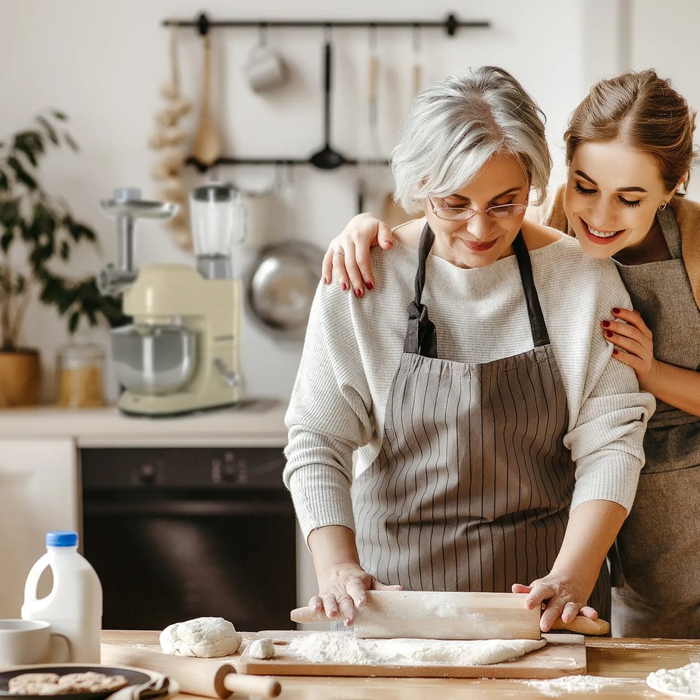 Klarstein Lucia, kuchyňský robot, mixér, mlýnek, 1800 W, 2,7 HP, 5 l, nerezová ocel, bez BPA
