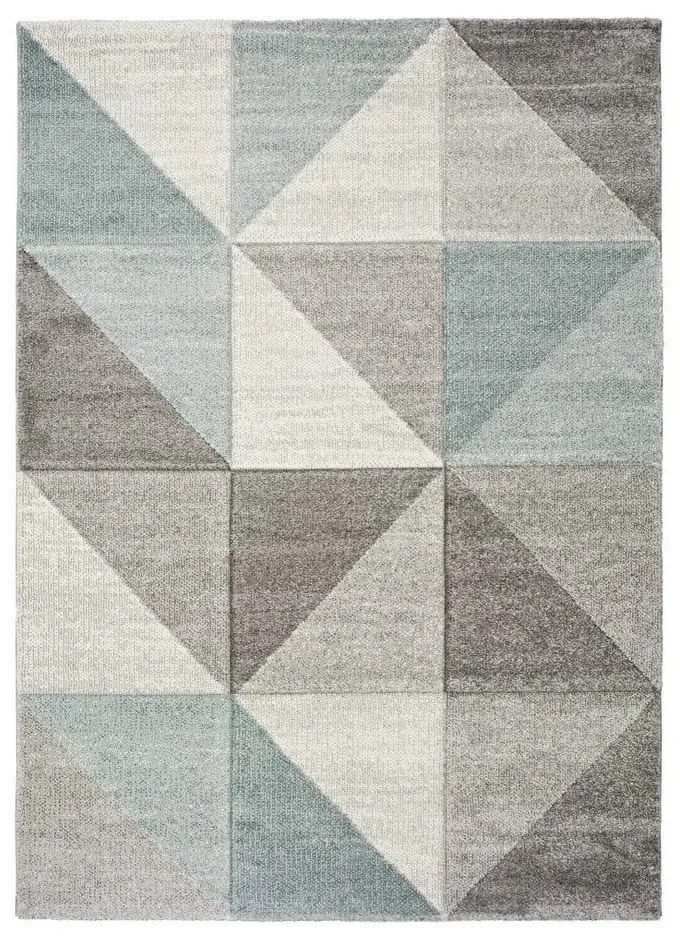 Modrošedý koberec Universal Retudo Naia, 140 x 200 cm