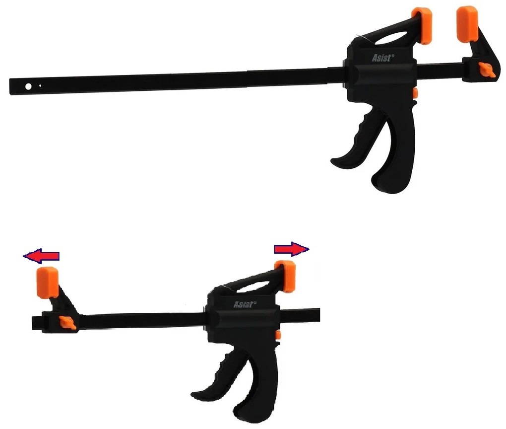 Truhlářská svěrka 600mm ASIST 74-2360