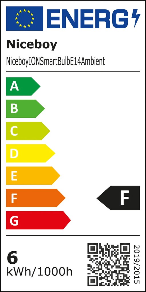Žárovky Niceboy ION SmartBulb AMBIENT 5,5,W, E14, 2 ks