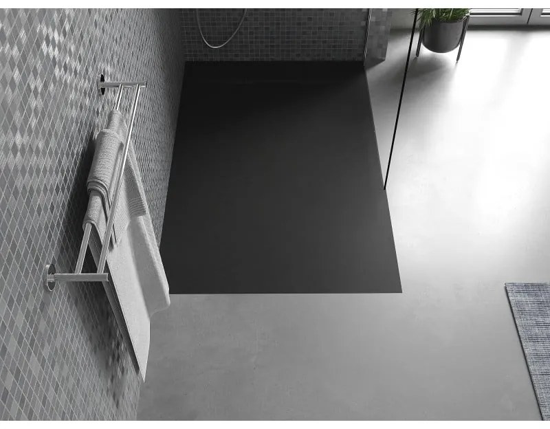 Mexen Otto, SMC obdélníková sprchová vanička 140 x 90 cm, černá, 4N709014
