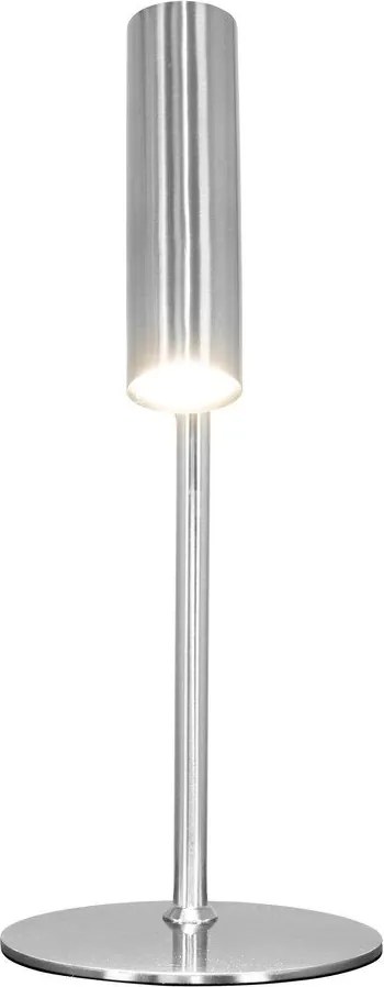 Ocelová stolní lampa ve stříbrné barvě (výška 47 cm) Paris – House Nordic