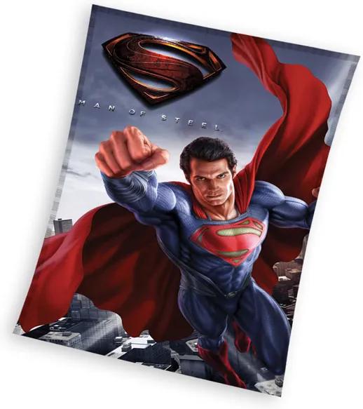 Carbotex Fleece deka Superman polyester 110/140 cm
