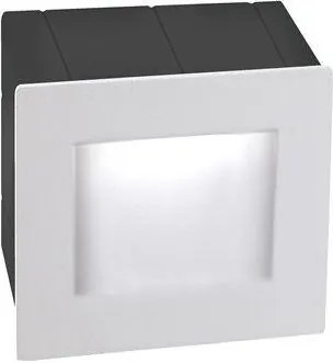 NV 727001 Venkovní zapuštěné svítidlo do zdi KRYPTON bílý hliník LED 3W 3000K 220-240V 15st. IP54 - NOVA LUCE