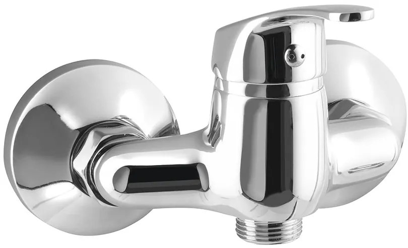 Sapho, AQUALINE 35 nástěnná baterie, rozteč 100mm, bez ramínka, chrom