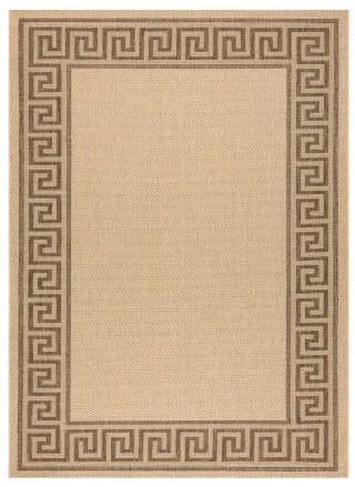 koberec SISAL FLOORLUX 20014 mais / káva velikost 140x200 cm | krásné koberce cz