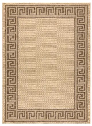 koberec SISAL FLOORLUX 20014 mais / káva velikost 160x230 cm | krásné koberce cz