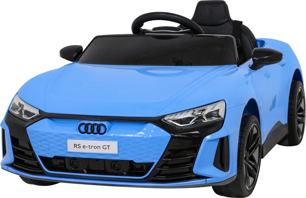 Ramiz Elektrické autíčko Audi RS E-Tron GT pro děti modré + dálkové ovládání + pohon 4x4