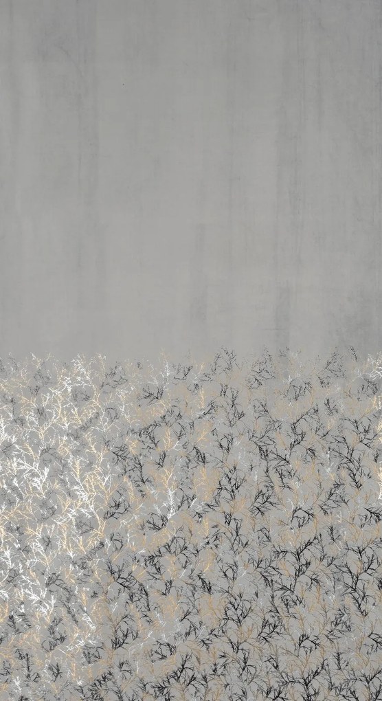 ZATEMŇOVACÍ ZÁVĚS NA KROUŽCÍCH TORI 140X250 CM VZOROVANÁ