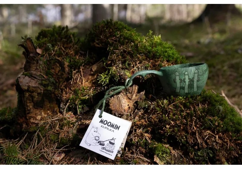 Hrnek kuksa Kupilka Hattifatteners 0,12l, zelený