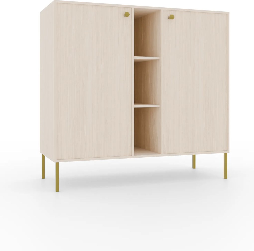 ADRK Furniture Komoda 2D 3P Tili ADRK-CHES-TIL-2D-3P-BS