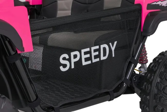 Elektrické autíčko PASSION 4x4 růžové