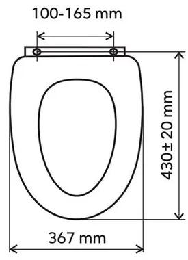 Novaservis WC sedátko, duroplast WC/SOFTNATURE
